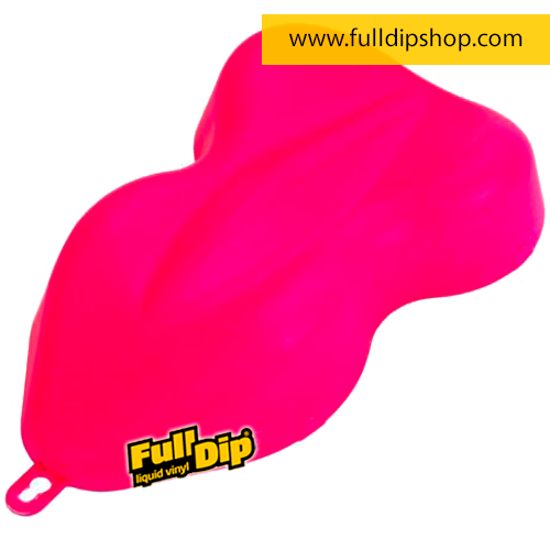 Full Dip Rose Fluo Mat Vinyle Liquide